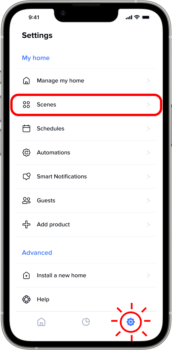 How to create scenes? – Legrand Help Center