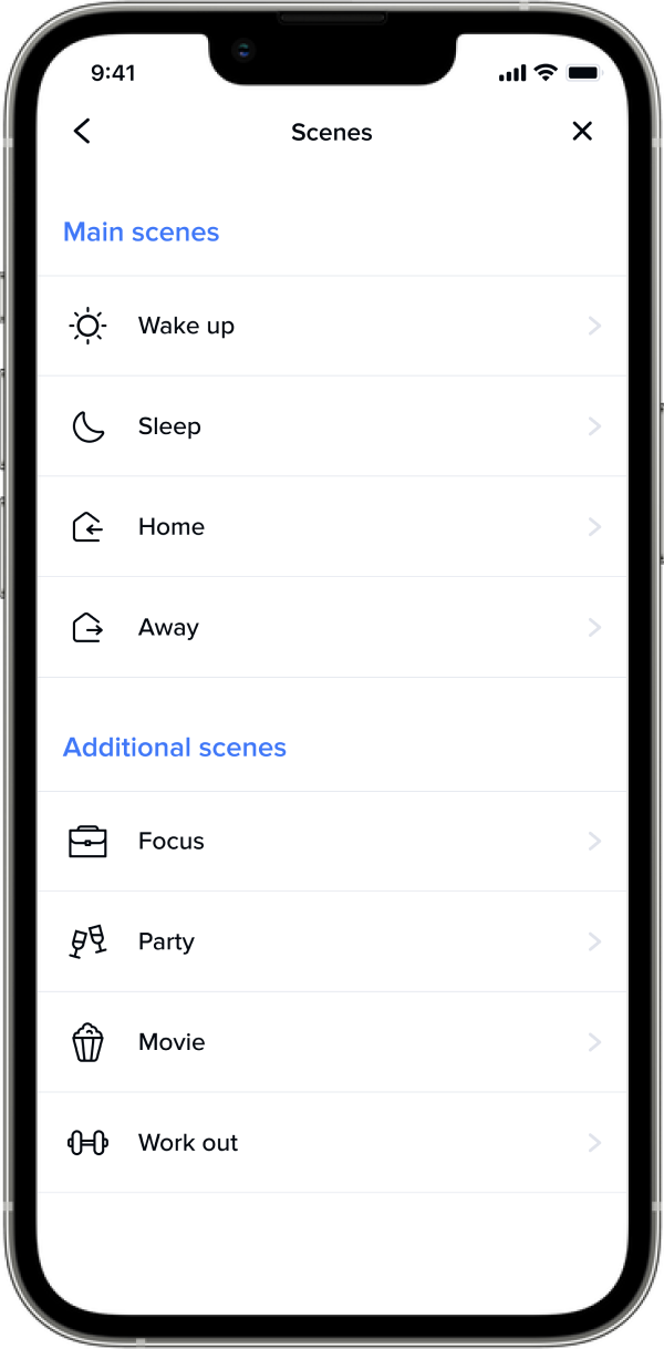 How to create scenes? – Legrand Help Center