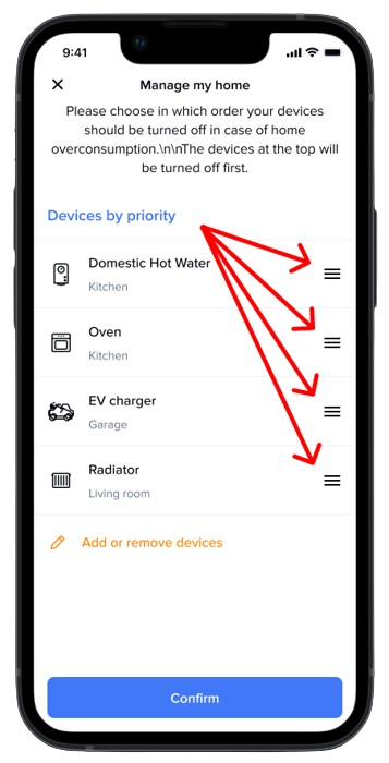 How can I modify my load shedding priority list? – Legrand Help Center